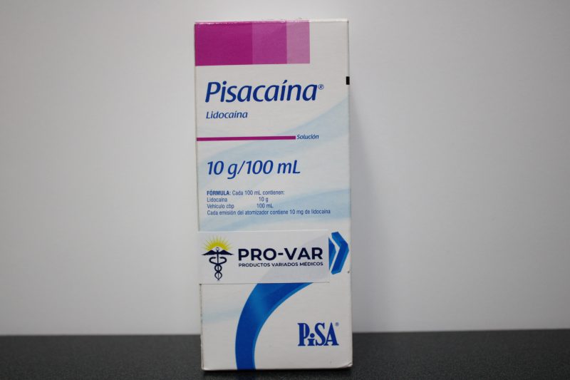 Spray Anestésico de Lidocaína al 10% Pisa - PROVAR MEDICAL